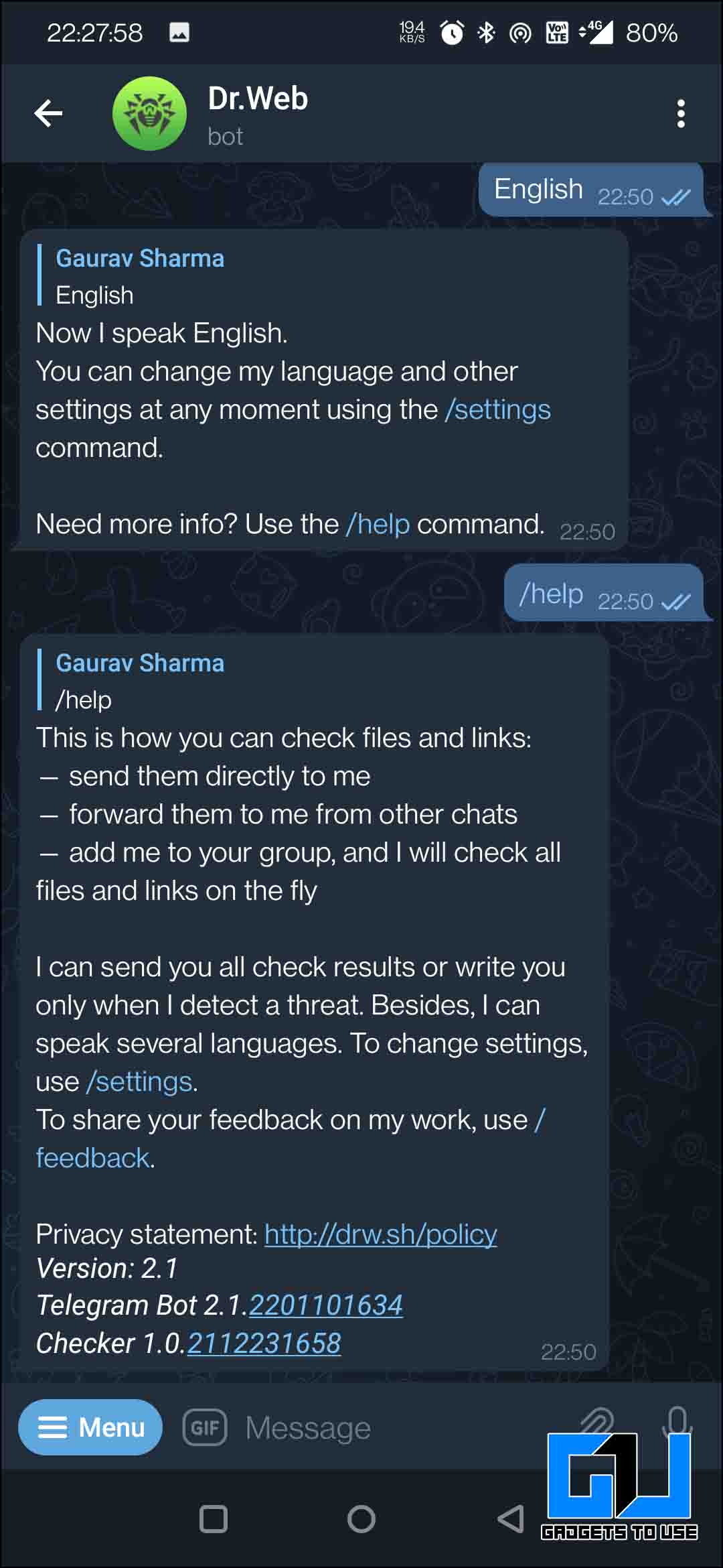 25 Best Telegram Bots You Should Know and Use in 2022 - Gadgets To Use