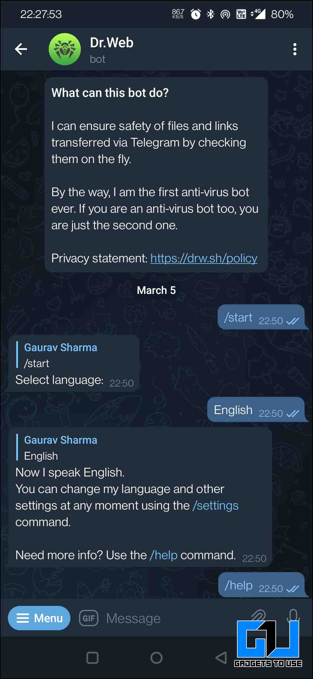 25 Best Telegram Bots You Should Know and Use in 2022 - Gadgets To Use