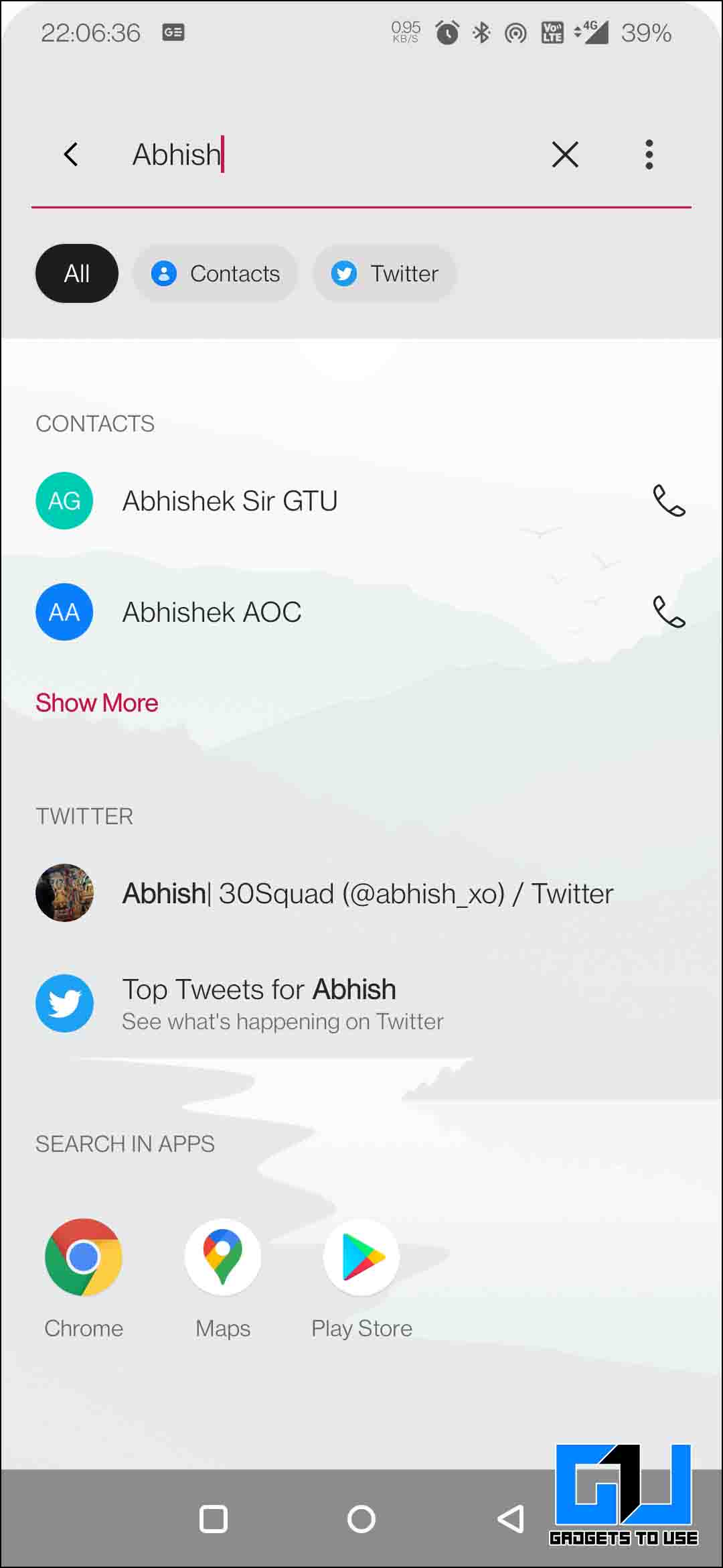 How to Disable OnePlus Scout Search and Why? - Gadgets To Use