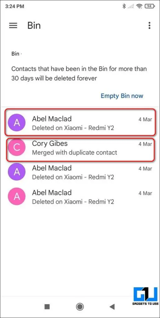 Top 5 Ways to Recover Deleted Phone Numbers on Android - Gadgets To Use
