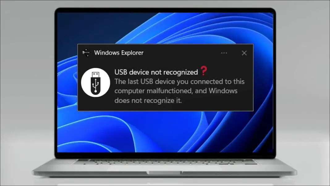 15 Best Ways to Fix USB Not Detected on Windows 11 - Gadgets To Use