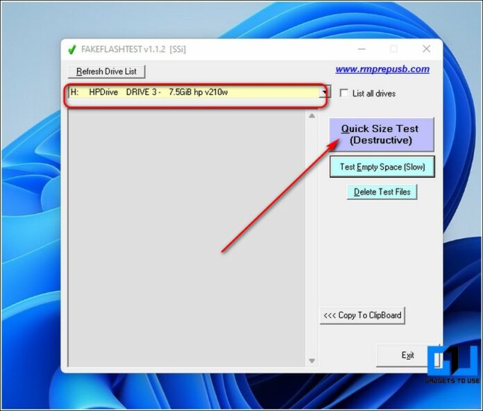 7 Ways To Test USB Flash Drive, Check True Capacity & Data Transfer ...