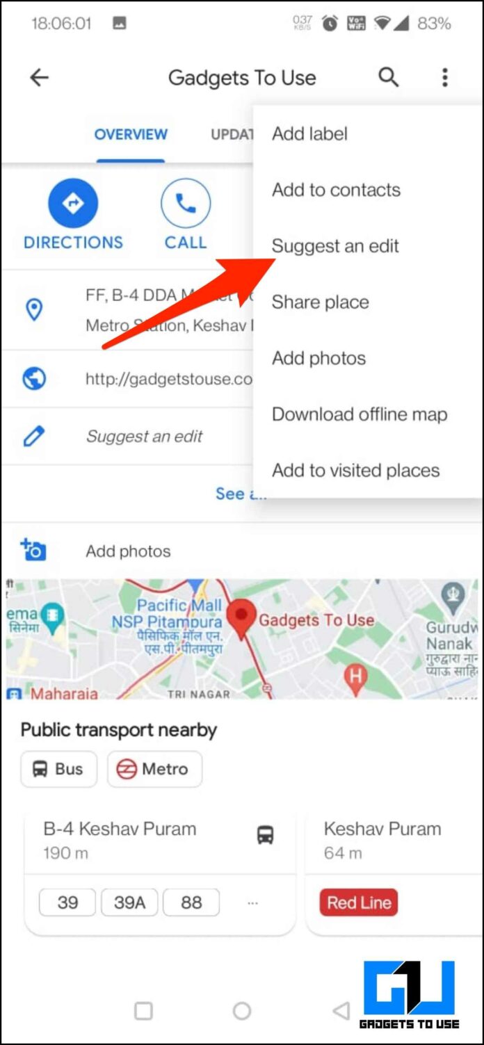 3 Ways to Remove or Edit a Place on Google Maps - Gadgets To Use