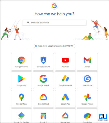 5 Ways to Contact Google Support For Any Product or Service - Gadgets ...