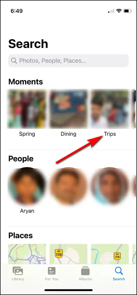 5 Ways to Search Photos By Face, Location or Date on iPhone - Gadgets ...