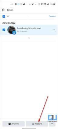 5 Best Ways to Recover Deleted Facebook Posts and Messages - Gadgets To Use