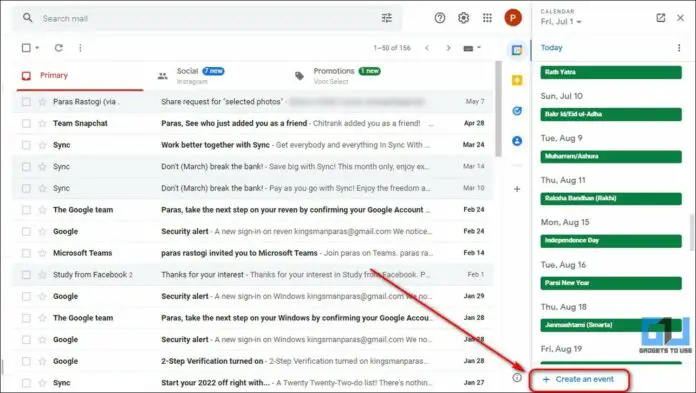 Top 4 Ways to Send a Meeting Invite While Sending an Email in Gmail ...