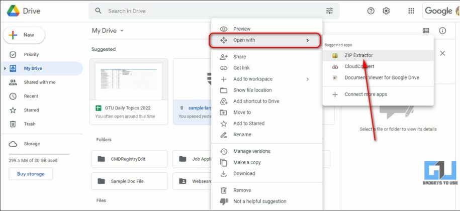 3 Ways To Extract ZIP Files Using Google Drive And Download Them 3-ways-to-extract-zip-files-using-google-drive-and-download-them