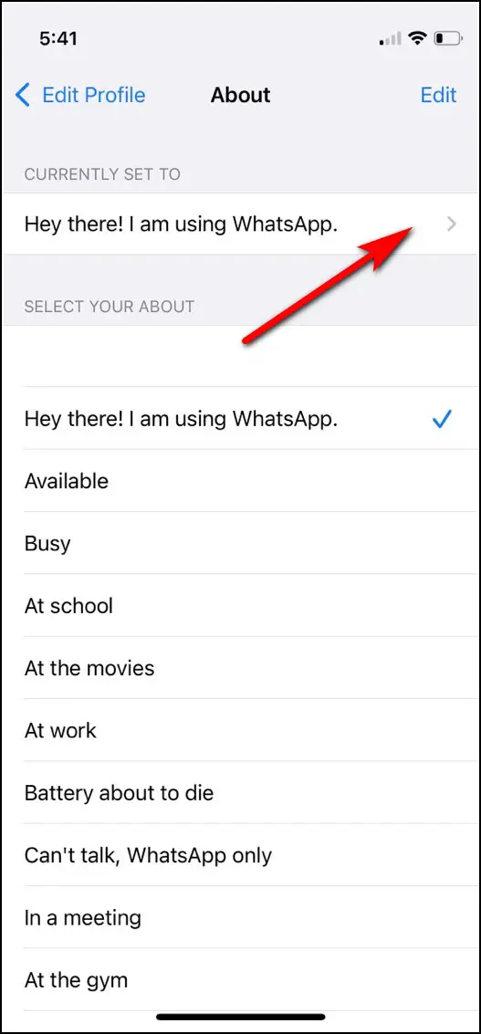 How to Set a Blank Status On WhatsApp (4 Ways) - Gadgets To Use