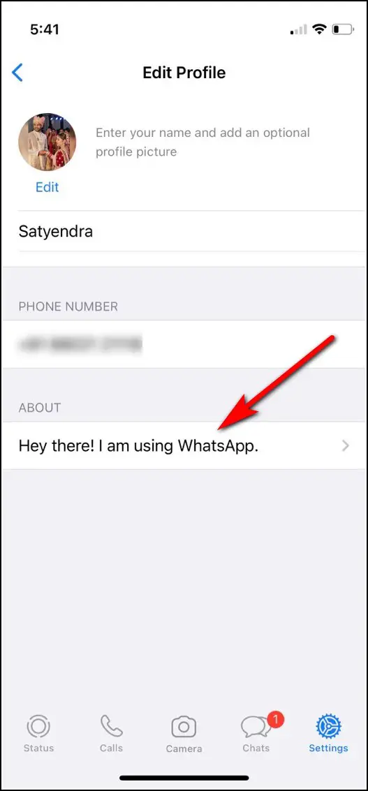 How to Set a Blank Status On WhatsApp (4 Ways) - Gadgets To Use