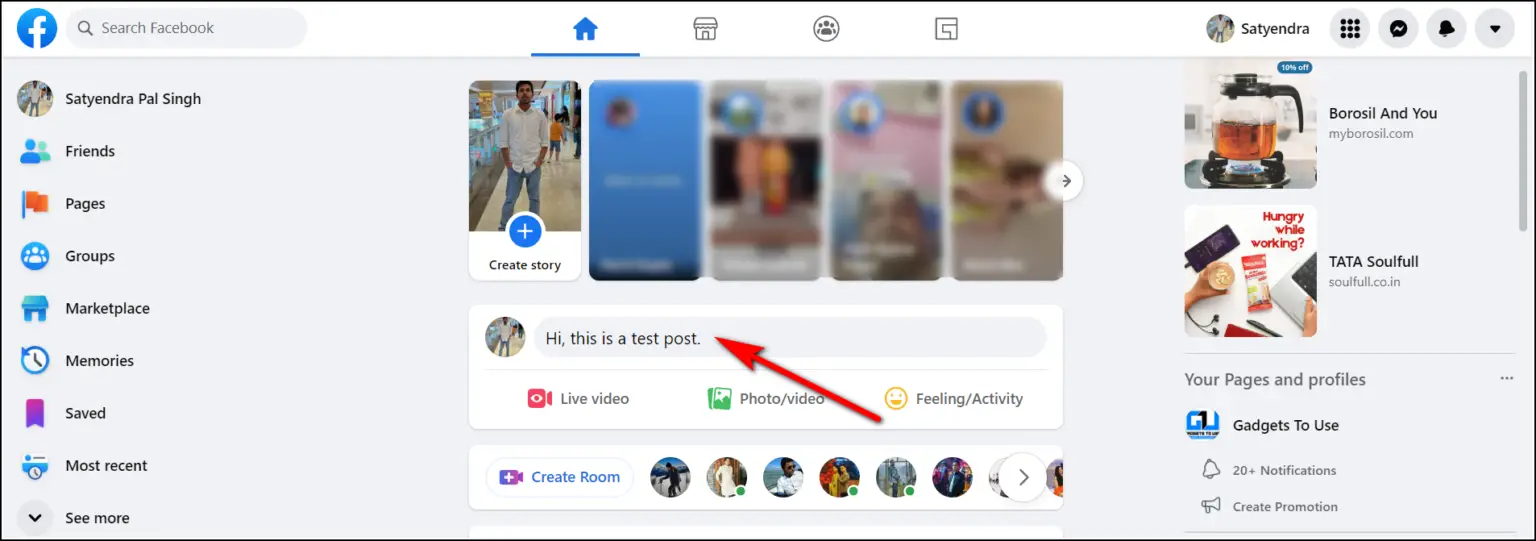 3 Ways to Find Saved Drafts, Unpublished Posts In Facebook - Gadgets To Use