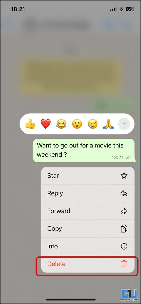 3 Ways to Undo 'Delete for Me' Messages on WhatsApp - Gadgets To Use