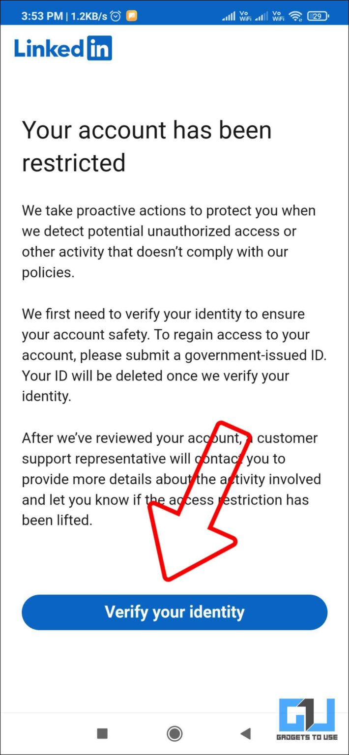 How to Recover Your Restricted LinkedIn Account? - Gadgets To Use
