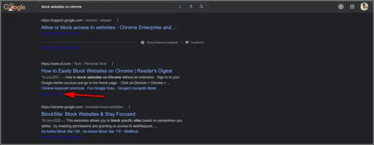 4 Best Ways To Block Certain Websites In Google Search Results ...