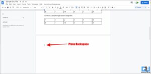 7 Ways to Delete an Empty Second Page in Google Docs - Gadgets To Use