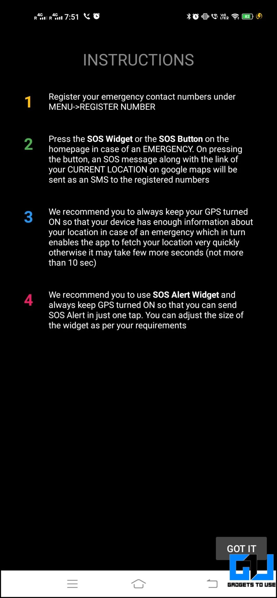 Top 3 SOS Apps to Send Emergency Alerts With Location - Gadgets To Use