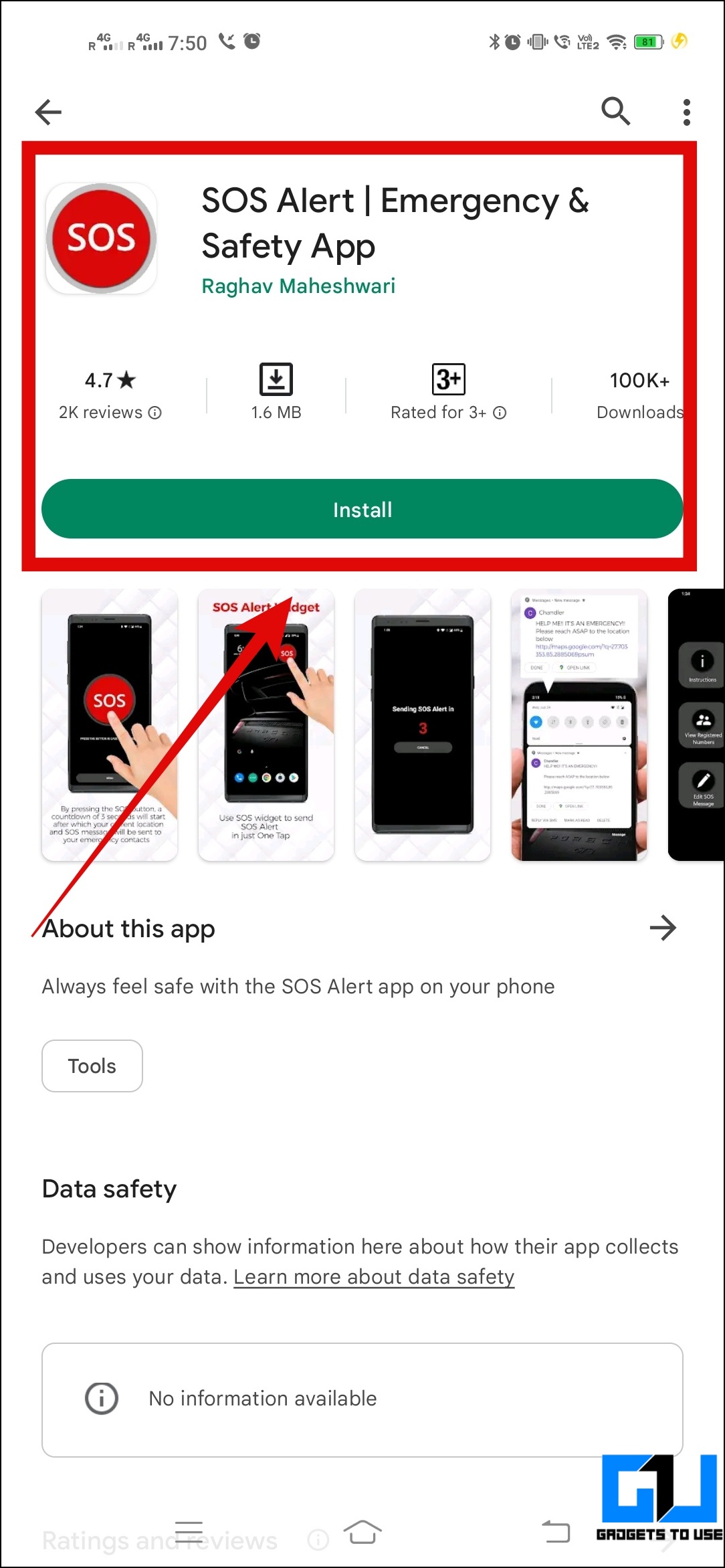 Top 3 SOS Apps to Send Emergency Alerts With Location - Gadgets To Use