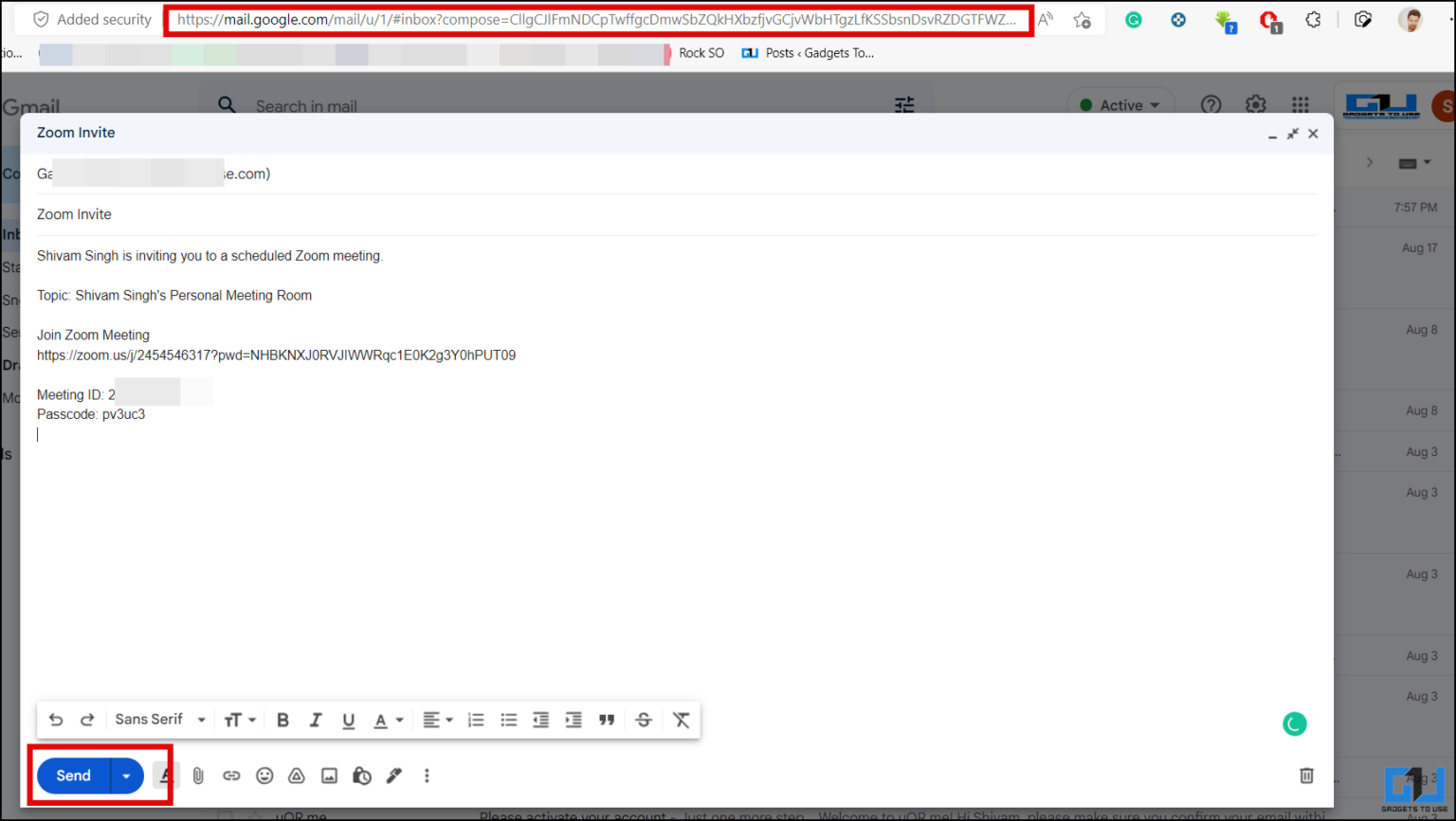 6 Ways to Send A Meeting Invite in an Email - Gadgets To Use