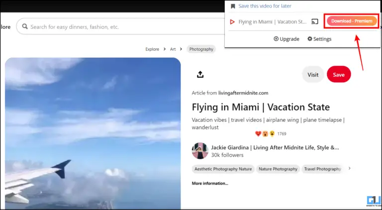5 Ways to Download Pinterest Videos On Phone and PC - Gadgets To Use