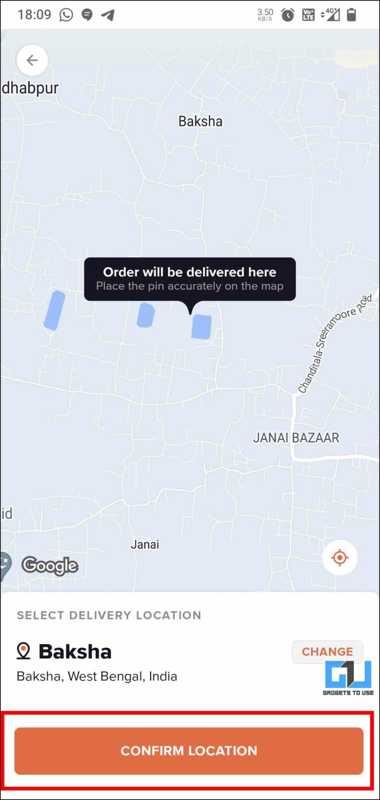 2 Ways to Share Saved Address via Swiggy and Zomato to Someone ...
