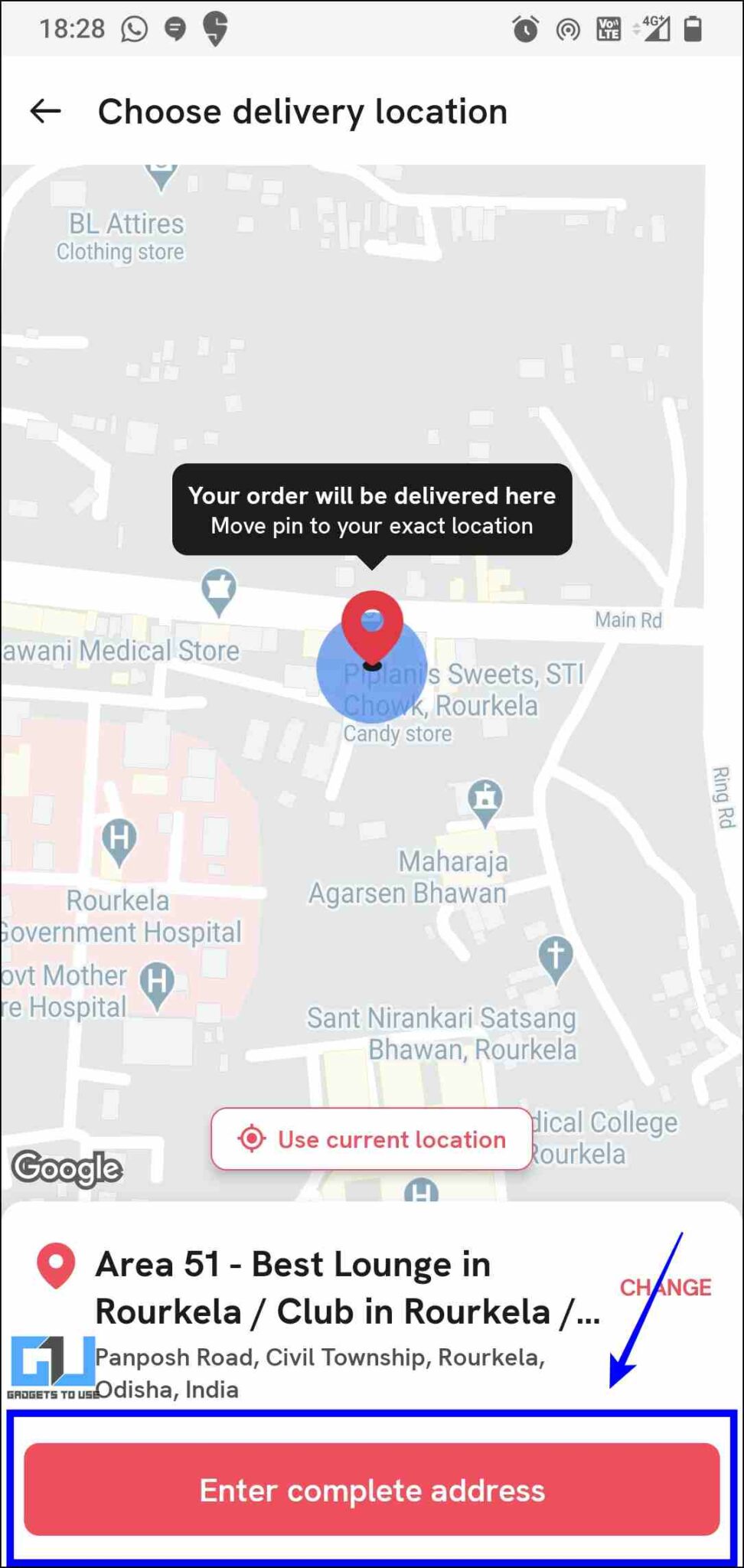 2 Ways to Share Saved Address via Swiggy and Zomato to Someone ...