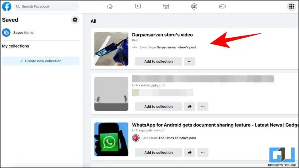 8 Ways to See Saved or Liked Reels on Facebook and Instagram - Gadgets ...
