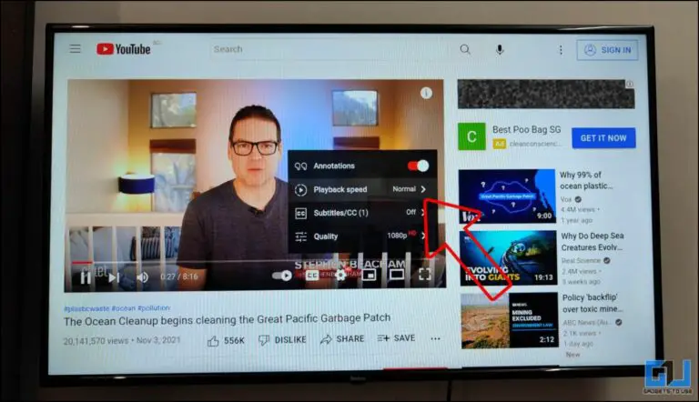 3 Ways to Change YouTube Video Playback Speed on Android TV - Gadgets ...