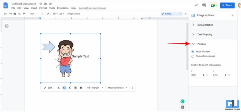 5 Ways to Add Arrows, Text, and Scribble on Images in Google Docs ...