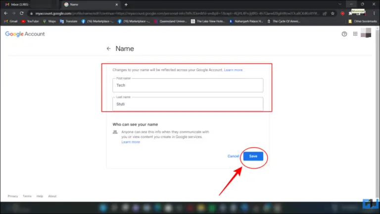 2 Ways to Change Your Gmail Display Name on Phone and PC - Gadgets To Use