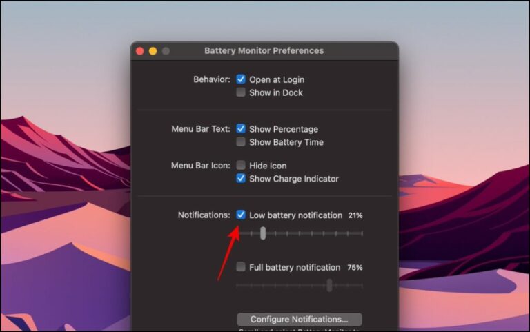 3 Ways to Set Low or Full Battery Alerts on MacBook - Gadgets To Use