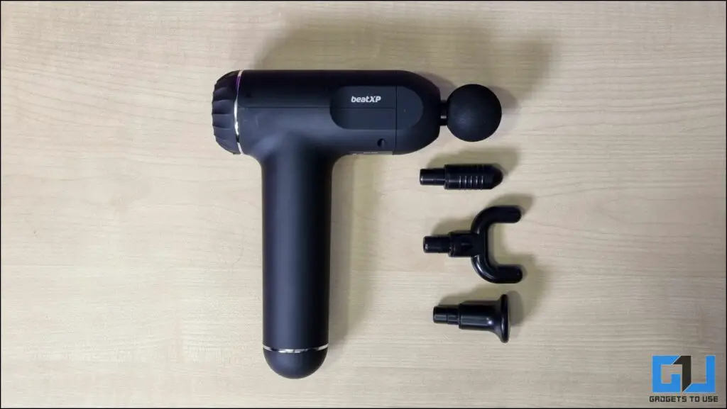 beatXP Bolt Massage Gun Review: Affordable Massage at Home - Gadgets To Use
