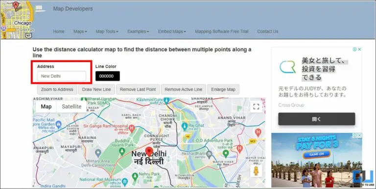 4 Ways to Measure Distance Between Two Points in Google Maps - Gadgets ...