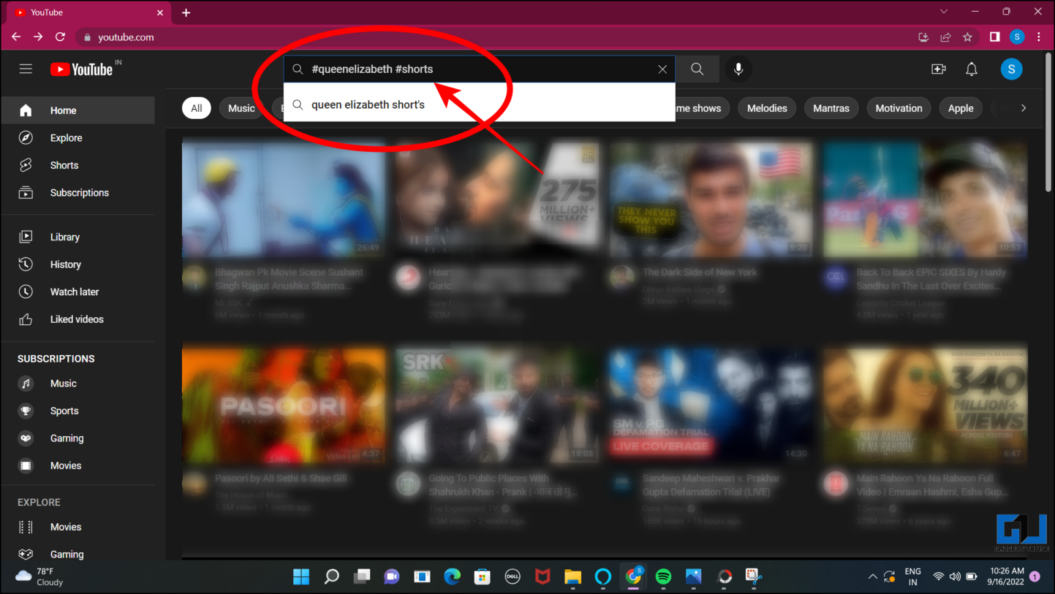 4 Ways to Search YouTube Shorts on Phone and PC - Gadgets To Use