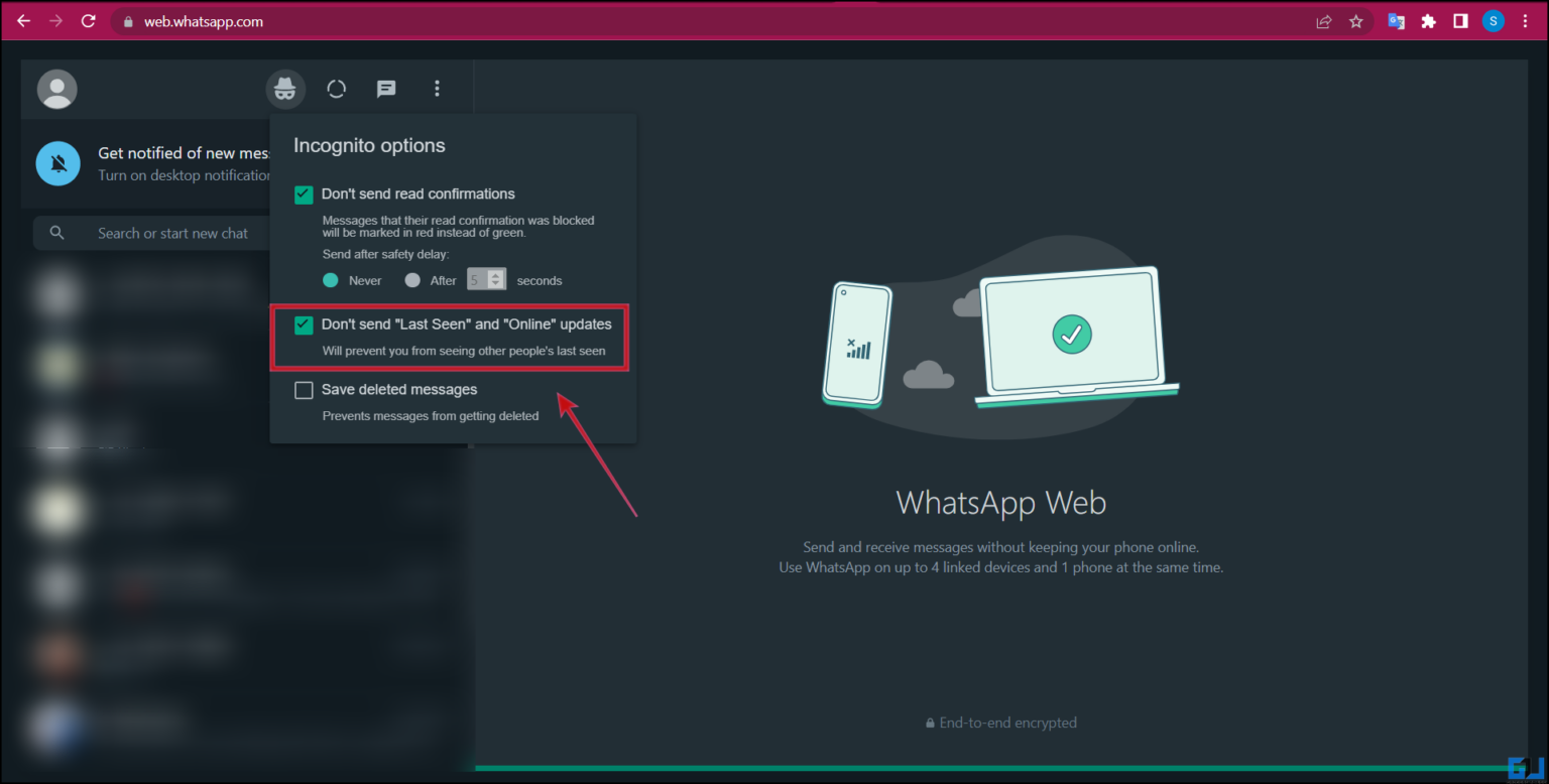 3 Ways to Hide Your Online Status on WhatsApp Web or App - Gadgets To Use