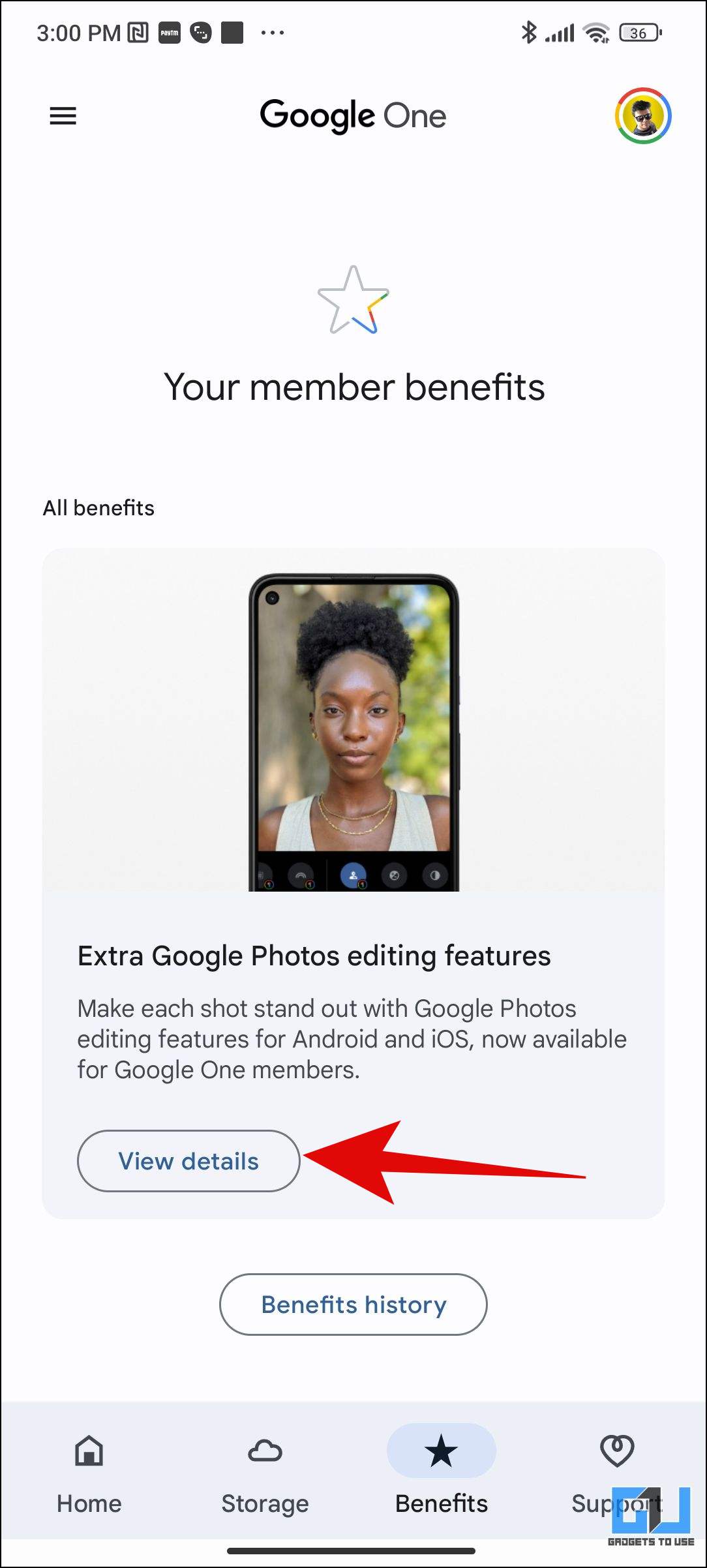 Steps to Redeem Google One Benefits in Google Photos App - Gadgets To Use