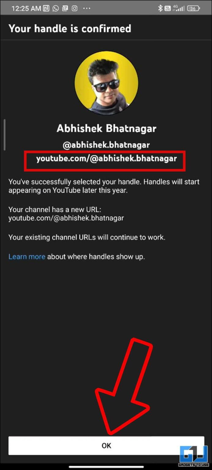 3 Ways to Claim or Change Your YouTube Handle (All FAQs Answered) - Gadgets To Use