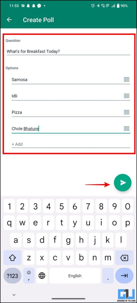 4 Ways to Create and Add Polls in WhatsApp Groups - Gadgets To Use