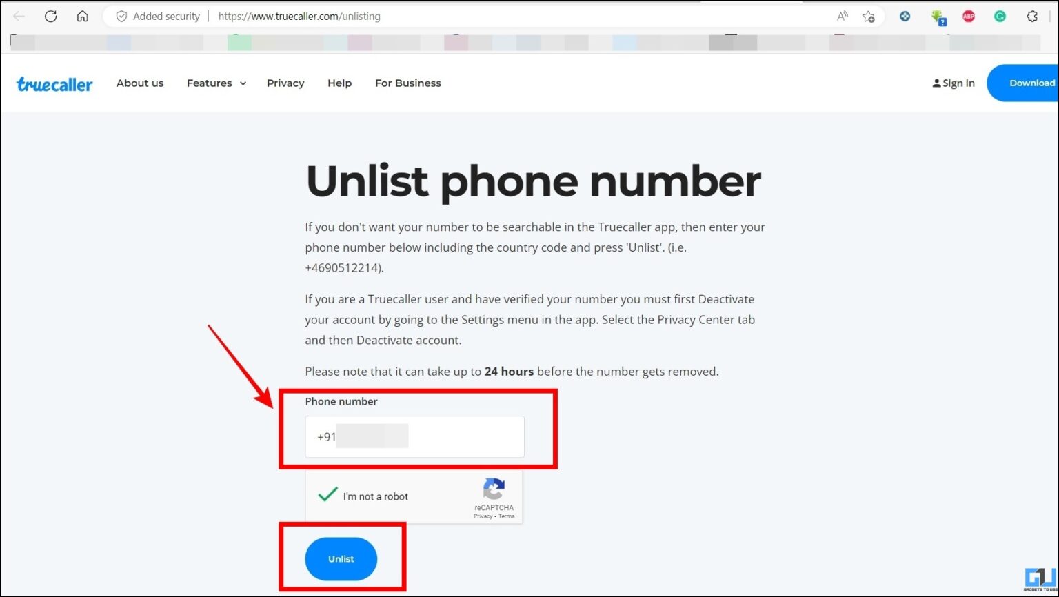 3 Ways to Permanently Delete Your Number and Data From Truecaller - Gadgets To Use