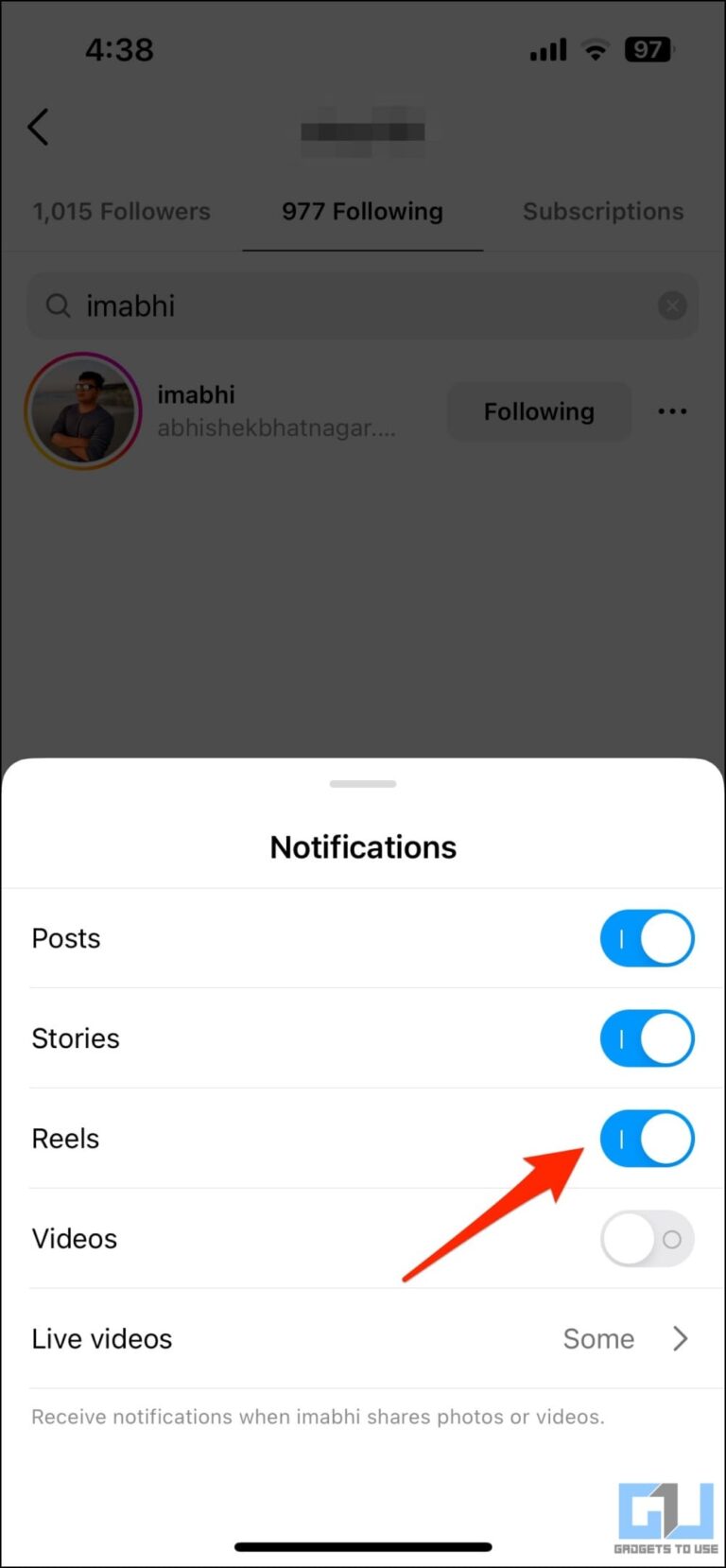 4 Ways to Turn Off Shared Reel Notifications on Instagram - Gadgets To Use