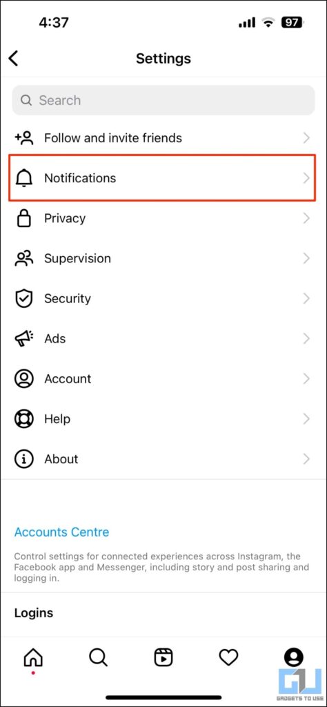 4 Ways to Turn Off Shared Reel Notifications on Instagram - Gadgets To Use