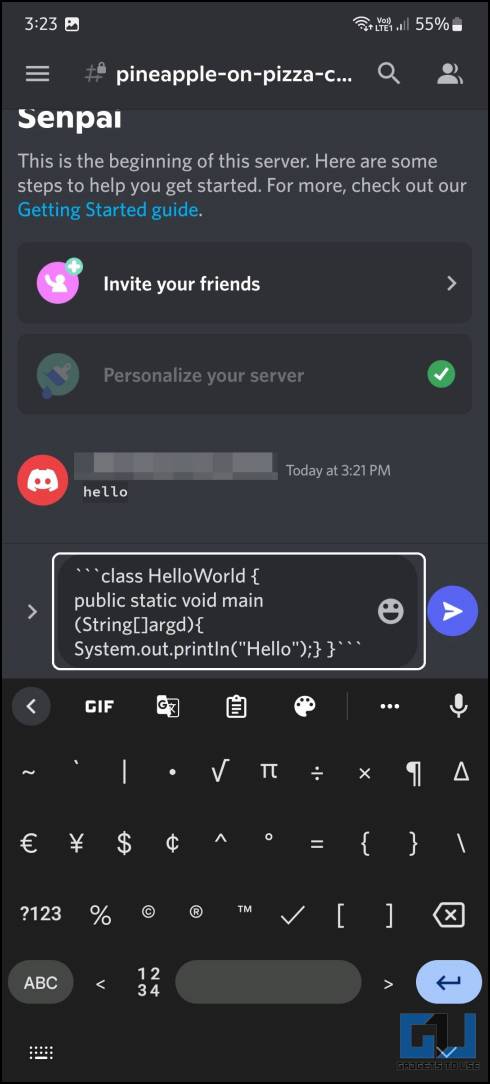 How to Send Message as Code on Discord - Gadgets To Use