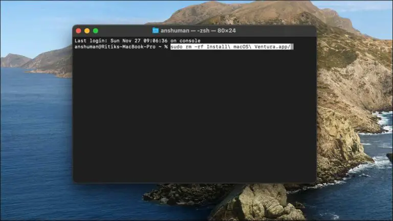How to Delete Downloaded Update on Mac Without Installing it - Gadgets To Use