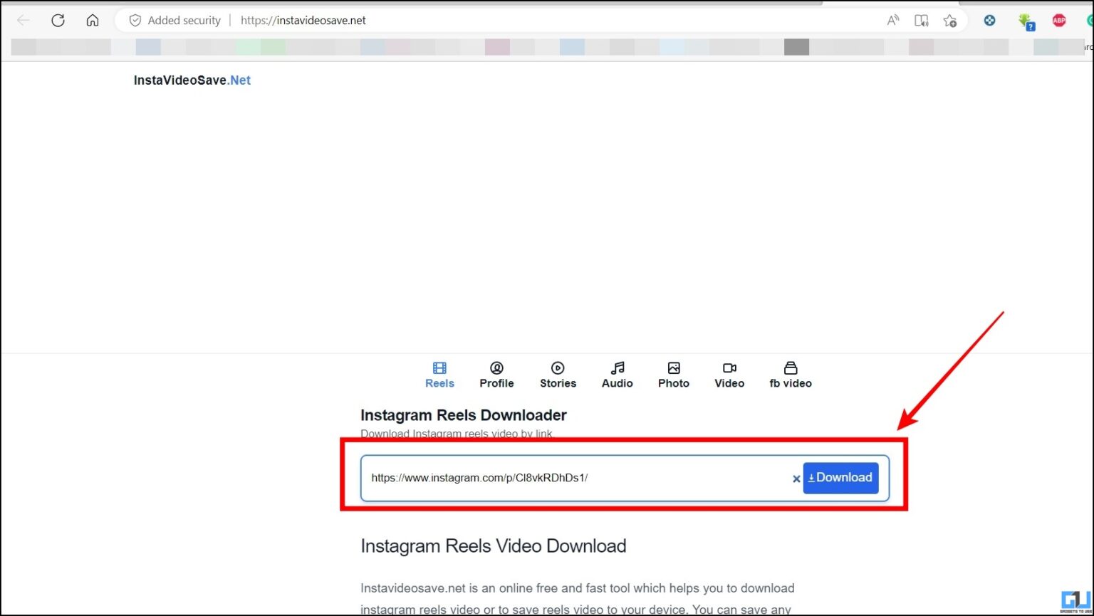 5 Ways to Download Reels, YouTube Shorts on Phone and PC - Gadgets To Use