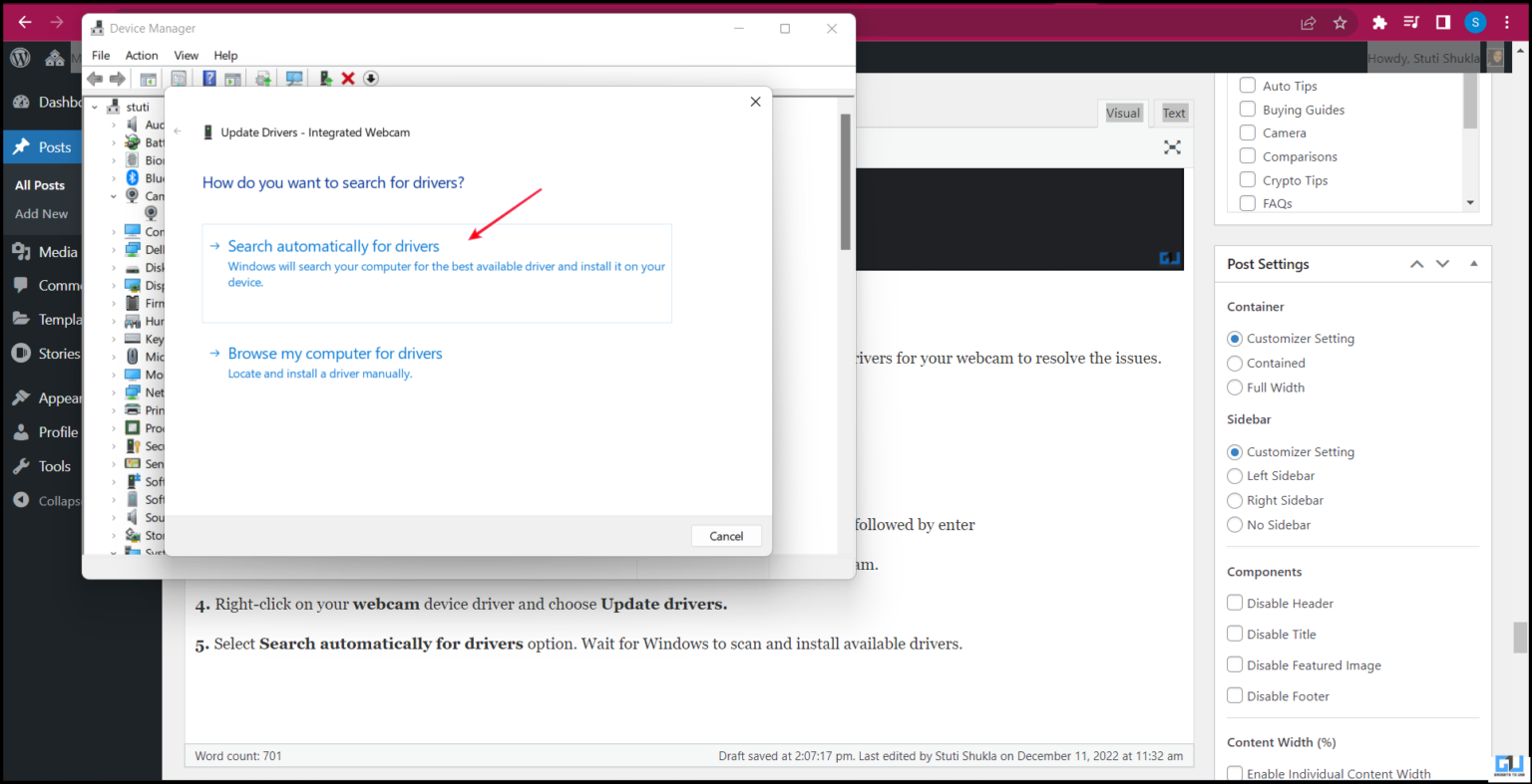 11 Ways To Fix Google Meet Camera Not Working - Gadgets To Use