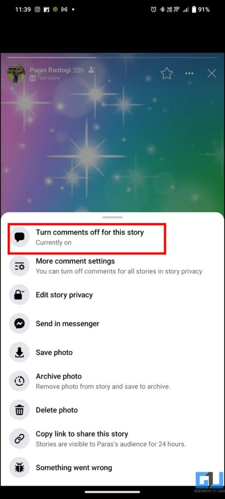 5 Ways To Turn Off Comments On Facebook Story - Gadgets To Use