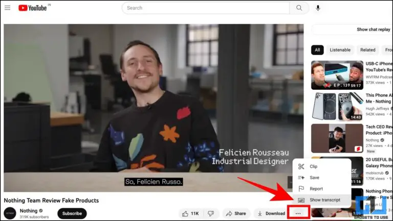3 Ways to Search Inside a YouTube Video - Gadgets To Use