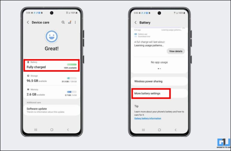 5 Ways to Stop Android Phone From Charging Above 80% - Gadgets To Use