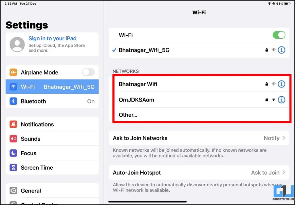 5 Ways To Remove Saved Wi Fi Networks On Android Iphone Ipad Windows
