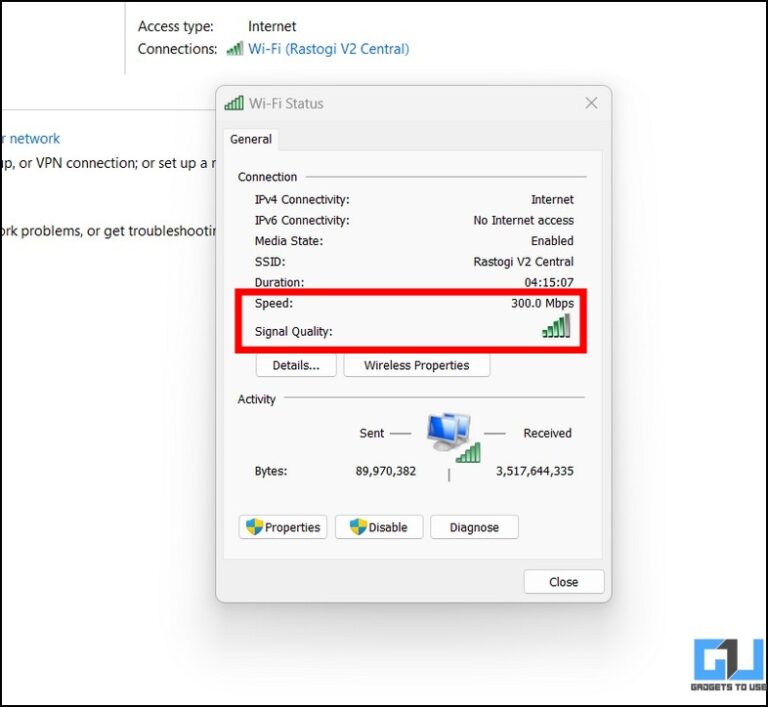 7 Ways to Find Wi-Fi Signal Strength on Windows and Mac - Gadgets To Use
