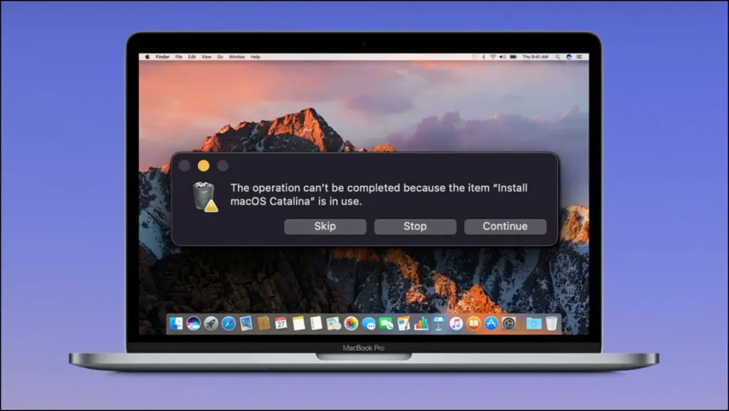 7 Ways To Delete A File That Mac Says Is In Use Operation Cant Be
